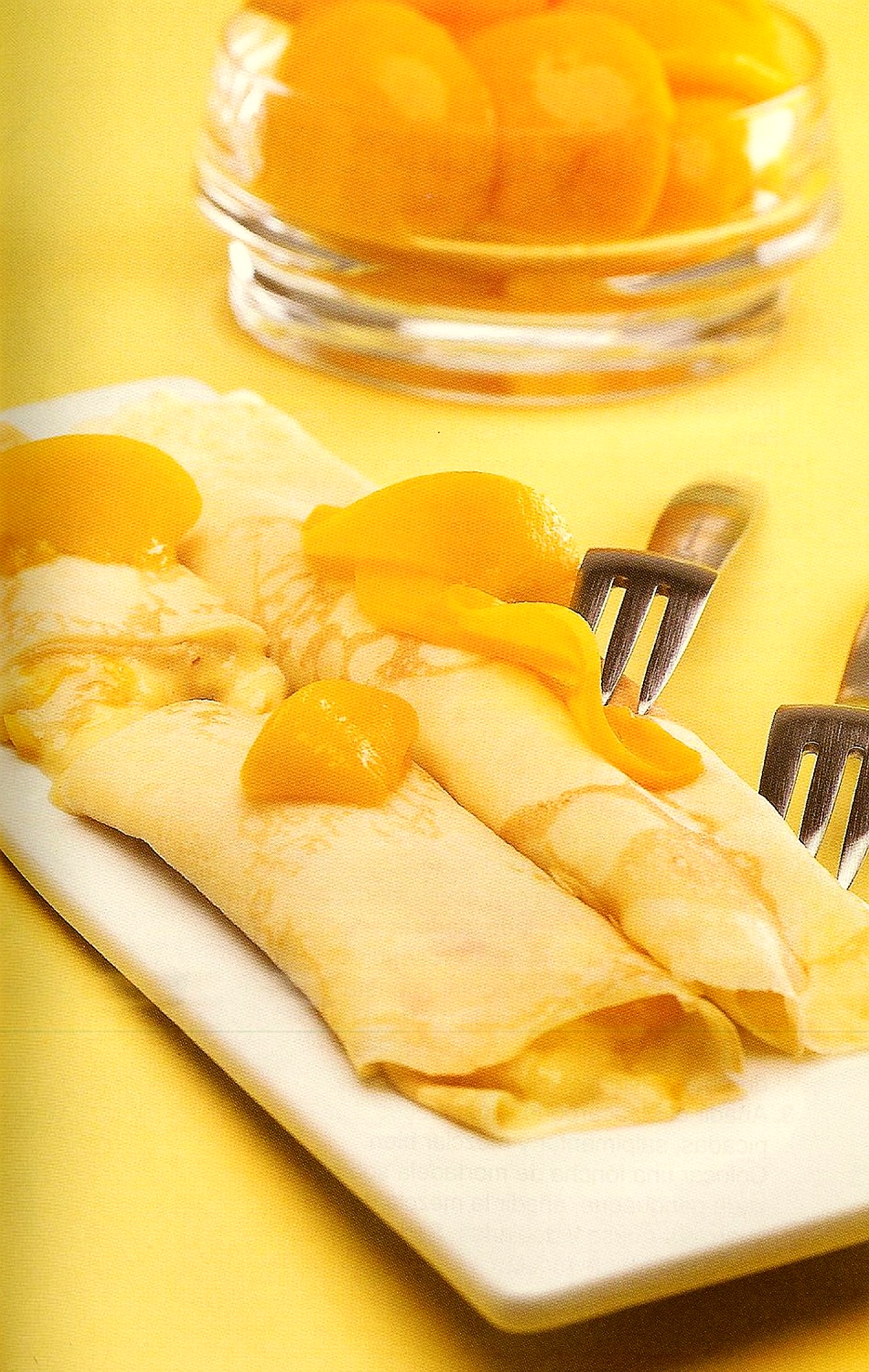 Cómo Hacer Crepes De Melocotón - Receta Fácil CrepesPancakes.com